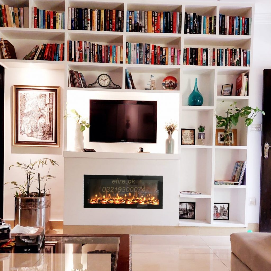 Artificial Electric Fireplace Without Heating - Electric Fireplaces in ...