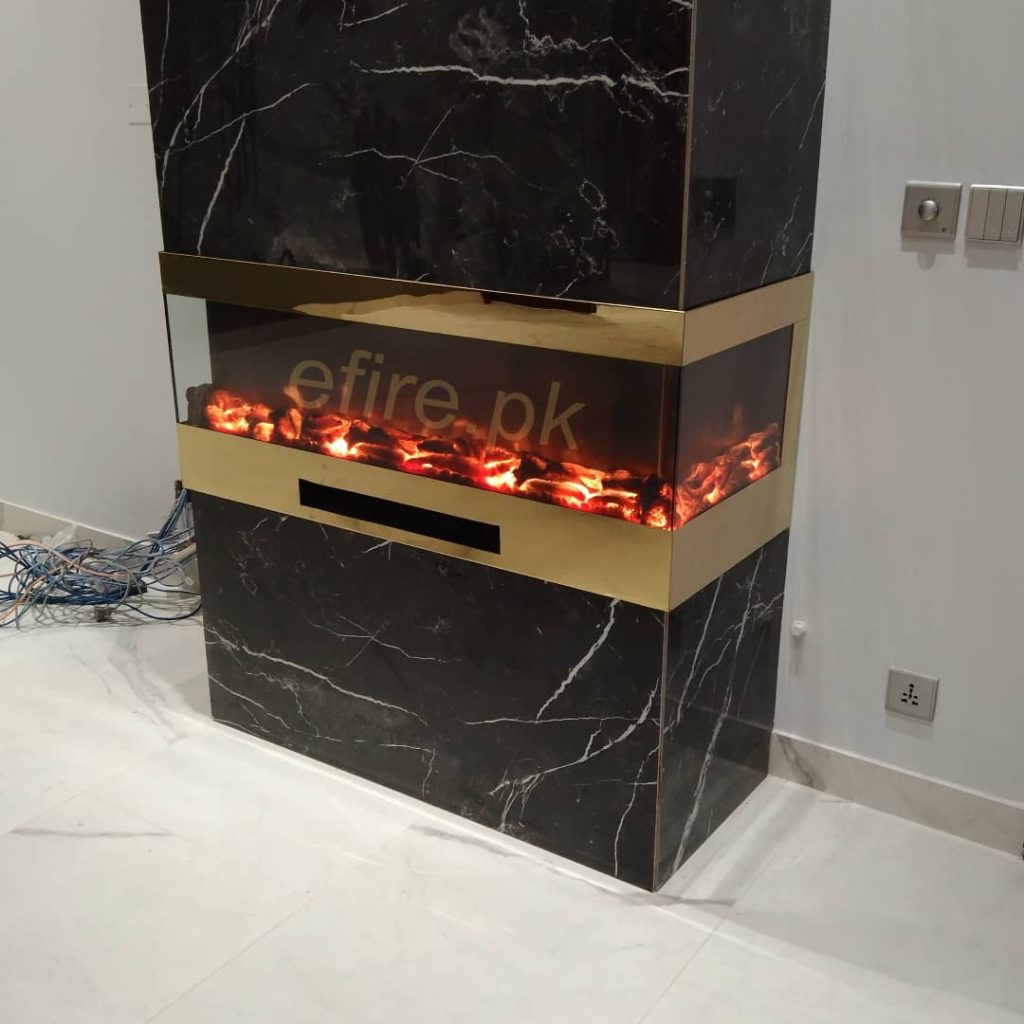 Three Sided Electric Fireplace - Electric Fireplaces in Pakistan